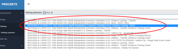 One Basin - One Way! Contractor Safety Orientation - ND Safety Council